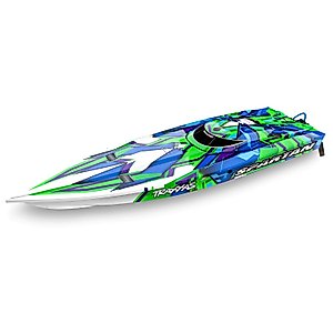 Traxxas 57076-4 - Spartan Brushless Race Boat w/Velineon VXL-6s, RTR, Pink
