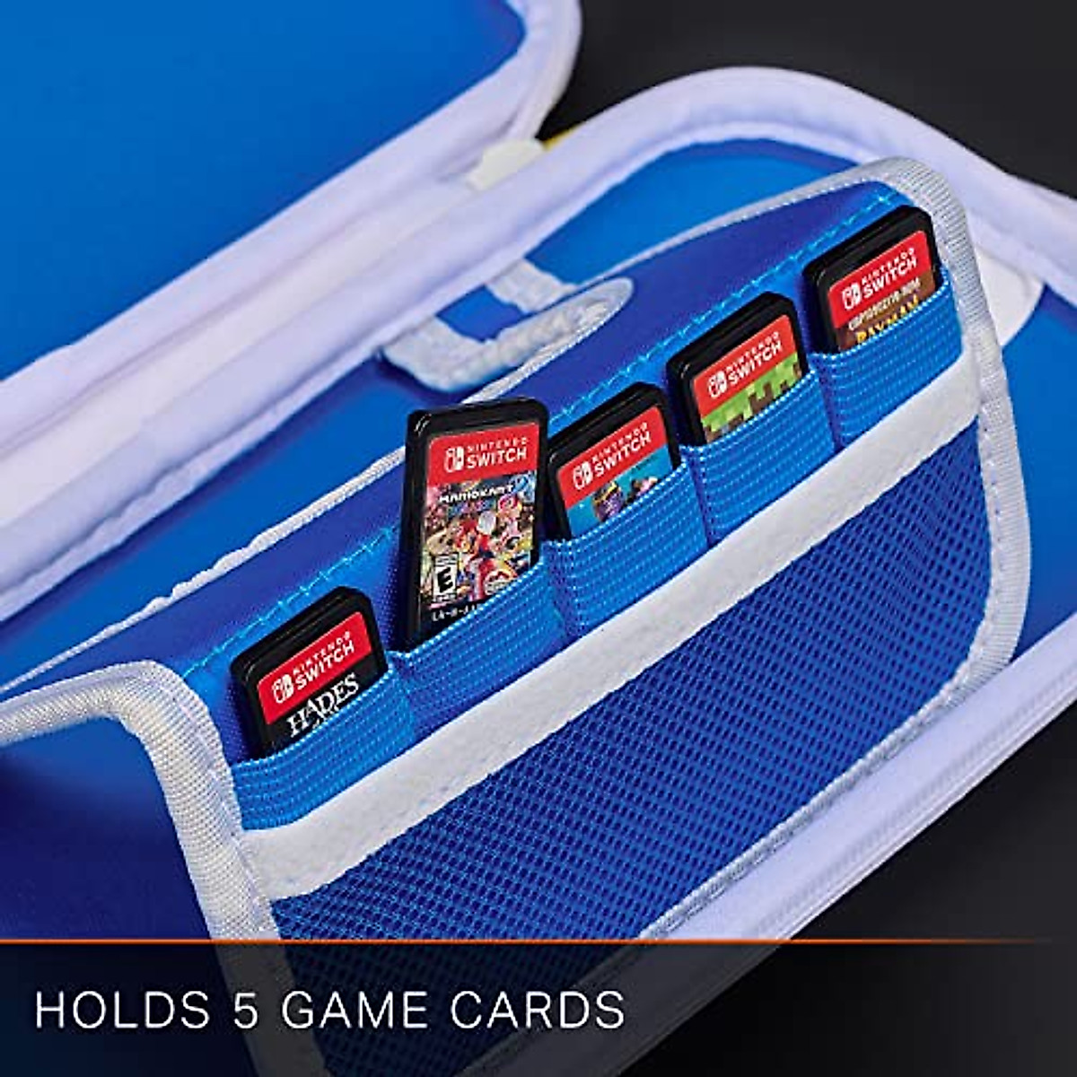 PowerA Slim Case for Nintendo Switch or Nintendo Switch Lite - Mario Pop Art, Protective Case, Gaming Case, Console Case, Accessories Storage, Officially Licensed - Nintendo Switch