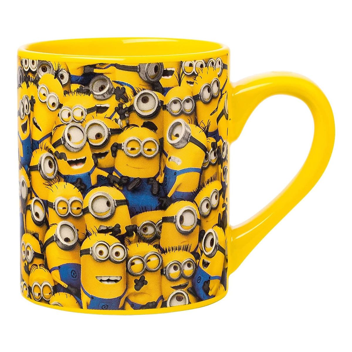 Silver Buffalo Universal's Despicable Me Cluttered Minions Ceramic Coffee Mug, 14 Ounces