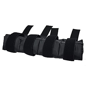 NRTFE Ice Boot for Horses, Horse Ice Pack Leg Wraps Compression Pad (Black)