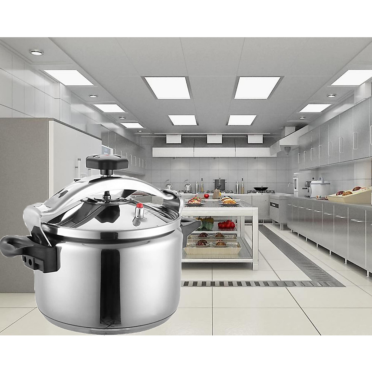 304stainless steel 9ltr pressure cooker large best pressure cookers Explosion-proof Suitable for All Hob Types Including Inductio the hassle-free pressure canners for everyday use in your kitchen