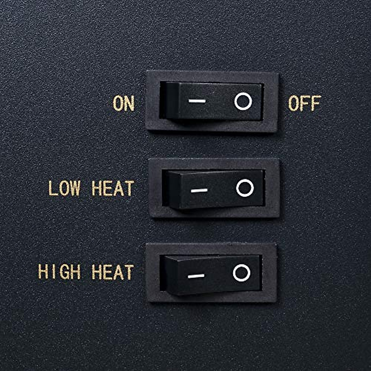 Electric Fireplace-Indoor Freestanding Space Heater with Faux Log and Flame Effect-Warm Classic Style for Bedroom, Living Room and More by Northwest