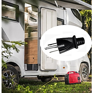 Neutral Ground Bonding Plug for Portable Inverter Generator Surge Guard Generator with Floating Neutral on RV.Camper for Open Ground Error. Compatible with EcoFlow/Honda/Champion generators
