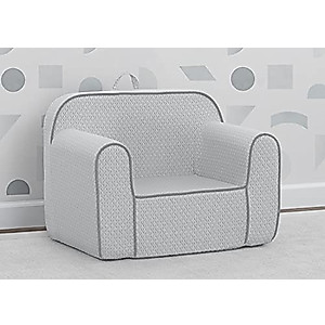 iComfort Memory Foam Chair for Kids for Ages 18 Months and Up, Grey