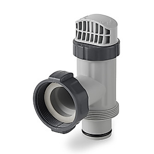 Intex 26004E Above Ground Swimming Pool Inlet Air Water Jet Replacement Part Kit; Includes Plunger Valve, Strainer Connector, Strainer Grid, etc.