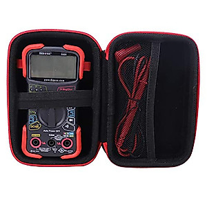 Aenllosi Hard Case Replacement for Fits INNOVA 3320/3340 Auto-Ranging Digital Multimeter (red)