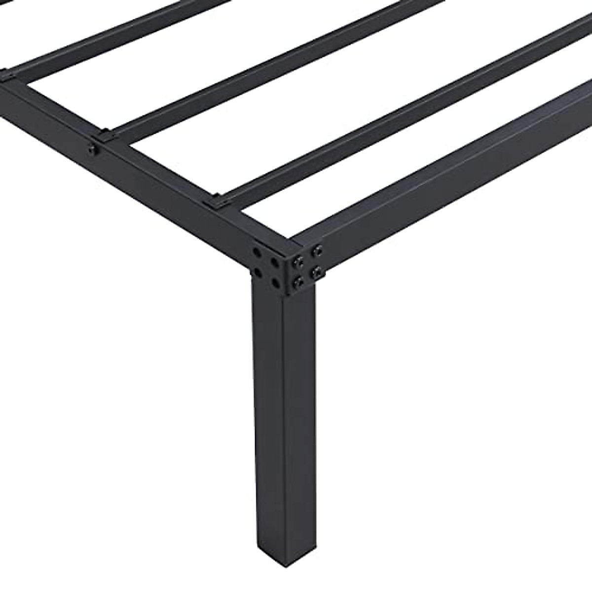 UBGO Triple Bunk Beds for Kids,Metal Triple Bunk Beds Twin Over Twin & Twin Bunk Bed Fame With Safety Guardrails and Ladders for 3,Three Twin Bunk Beds for Kids Teens Boys Girls, Space Saving,No Noise