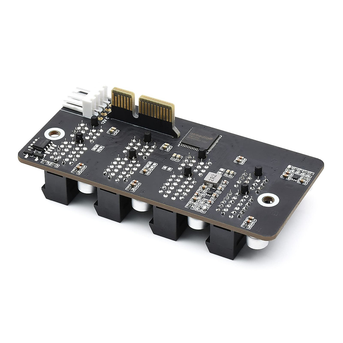 waveshare Extended 4-Ch PCIe Gen 2 ×1 Expander Stable Performance Driver-Free Plug & Play