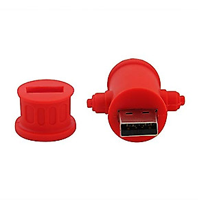 16GB USB 2.0 Flash Drive Fire Hydrant Shape Thumb Drive Jump Drive Data Storage Memory Stick Pendrive