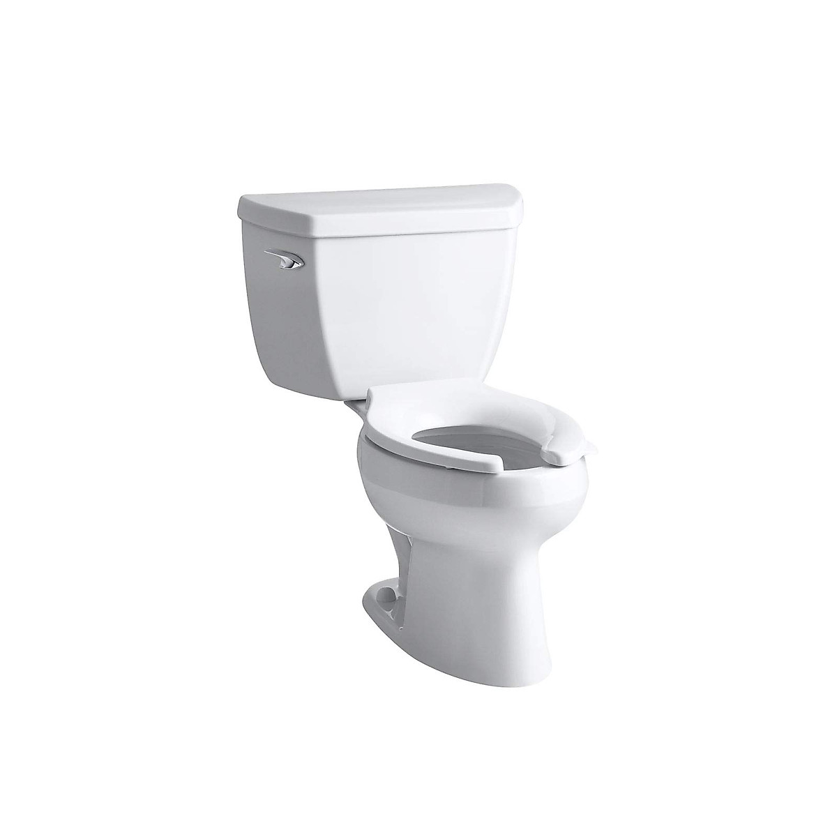 Kohler 3505-0 Wellworth Classic Two-piece elongated 1.6 gpf toilet, White