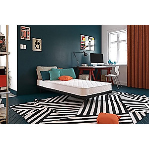 Signature Sleep 6” Coil Mattress made with CertiPUR-US® certified foam , Twin,White