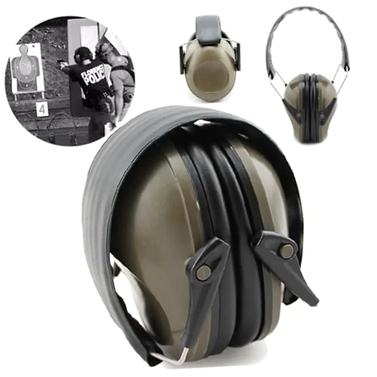 Adorainbow Noise Cancelling Ear Muffs Headphone Ear Covers Ear Muffs Noise Protection Ear Protection Earmuffs Noise Cancelling Hearing Protection Ear Defenders To Sleep