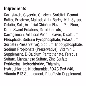 SmartBones Dog Chews, Treat Your Dog to Rawhide-Free Dog Bones, Made With Real Meat and Vegetables, 3 Large