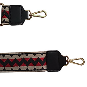 Wide Purse Strap Bag Shoulder Strap Adjustable Replacement Crossbody Canvas Bag Handbag Purses for Unisex (W1-03)