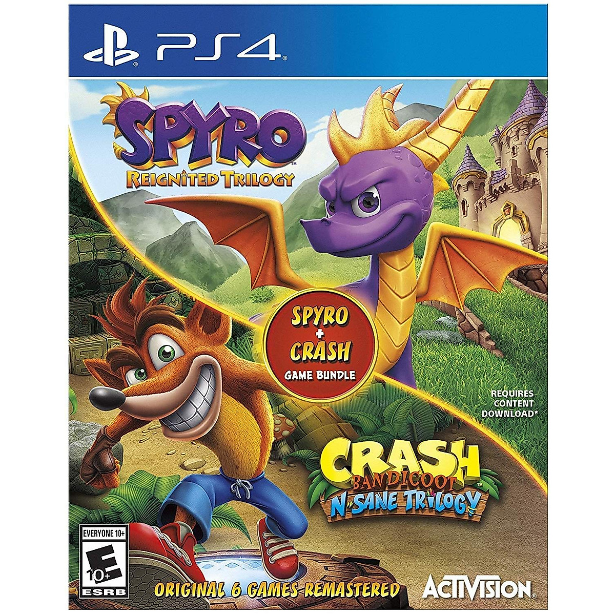 Spyro Crash Remastered Bundle - PlayStation 4