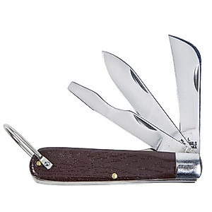 Klein Tools 1550-6 3 Blade Pocket Knife with Screwdriver