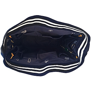 Eco by Naty Diaper Bag, Blue/White