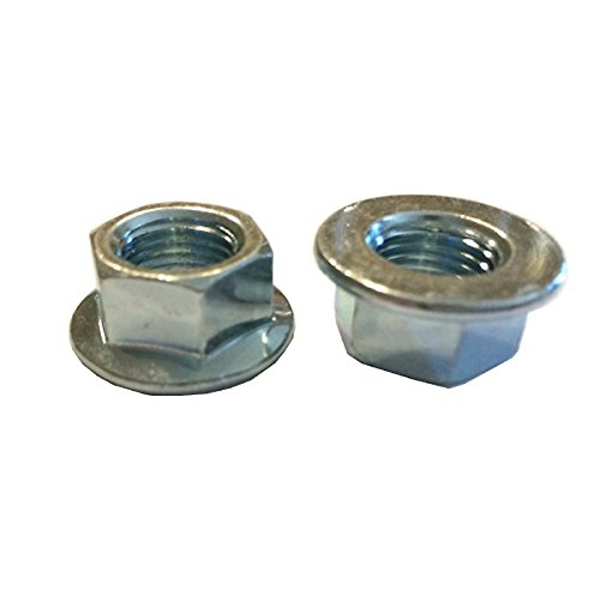 5 M12-1.25 JIS Hex Flange Nut - Small Hex, Class 8 Zinc. JIS B 1190