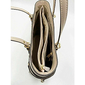 Michael Kors Textured Leather Tote- Oat