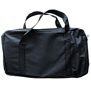 Typhon East Portable Stainless Steel Charcoal BBQ Grill with Carry Bag - Foldable Perfect for Tailgating, Camping, and Backpacking - Charcoal BBQ Grill Outdoor Picnic Patio Cooking Backyard Party