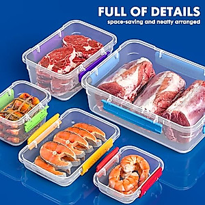 12oz Small Food Storage Containers with Lids Airtight BPA Free To Go Fruit BPA Free for Chia Jam Snack Yogurt 4 SETS 1.5Cup