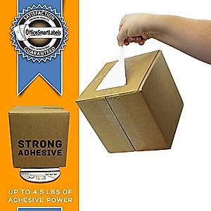 OfficeSmartLabels - 4 x 6 inch 4XL Internet Postage Shipping Labels, Shipping Labels, Compatible with 1744907 (4 Rolls - 220 Labels Per Roll)