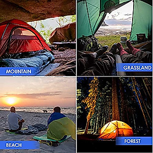 Londtren Large 0 Degree Sleeping Bags for Adults Cold Weather Sleeping Bag Camping Winter Below Zero 20 15 Flannel Big and Tall XXL