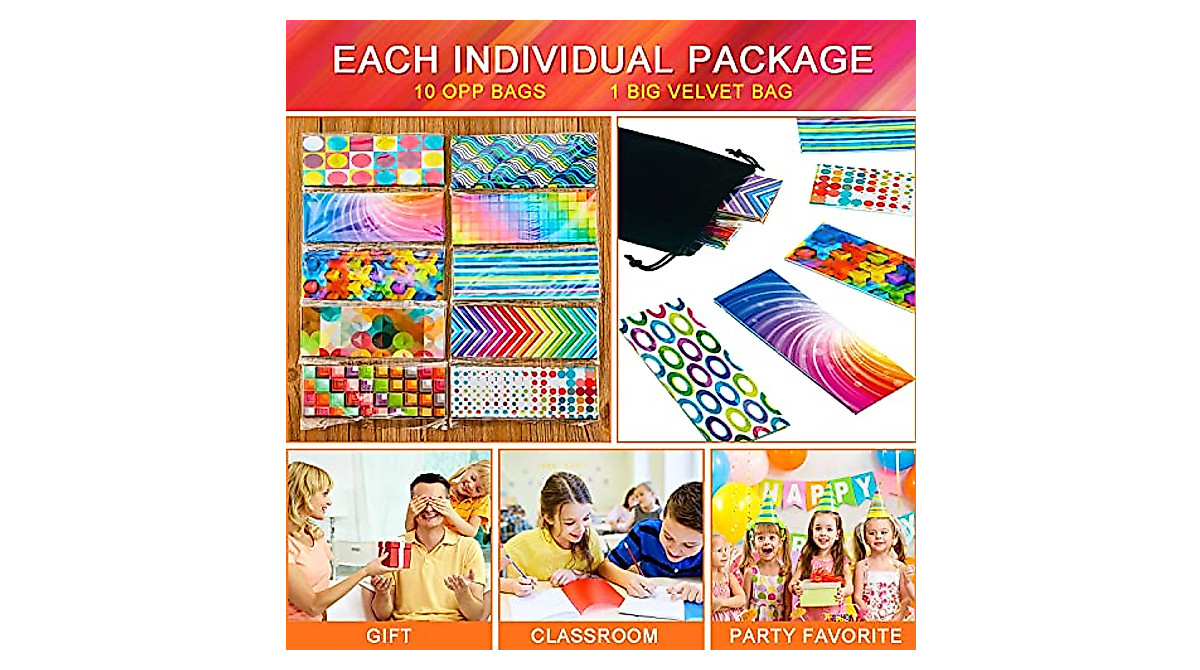 Kids Laminated Bookmarks - Durable & Colorful Reading Accessories