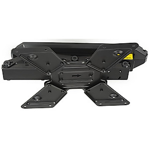 Displays2go Motorized Ceiling Television Mount, Steel – Black (LMCEMOT55)