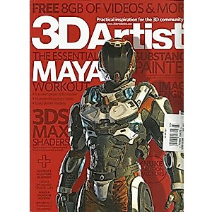 3D ARTIST MAGAZINE, ISSUE NO. 103 (SORRY FREE 8GB OF VIDEOS & MORE ARE MISSING