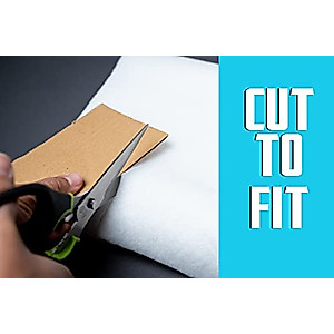 Aquarium Polishing Filter Pad, 50 Micron, 24" x 36", Water Polishing Pad for Crystal Clear Fish Tank, Cut-to-Fit Aquarium Floss Pad, Made in USA (1 Pack)