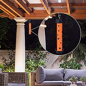 Stingmon 6 Pack Fly Trap Stick, Fly Traps Indoor for Home, Sticky Fly Trap Indoor/Outdoor, Flying Insect Catcher with Hanging Hook, Gnat, Mosquito, Flying Insect Killer