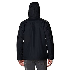 Columbia Men's Tunnel Falls Interchange Jacket, Black, Large