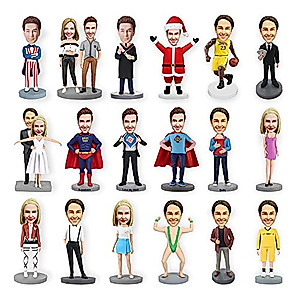 7" Custom Bobblehead, Personalized Doctor Bobble Head, Doctor Fully Custom Sculpture, Gift for Nurses, Doctors, Hygienists, Dentists Unique Birthday Graduation Gifts Idea