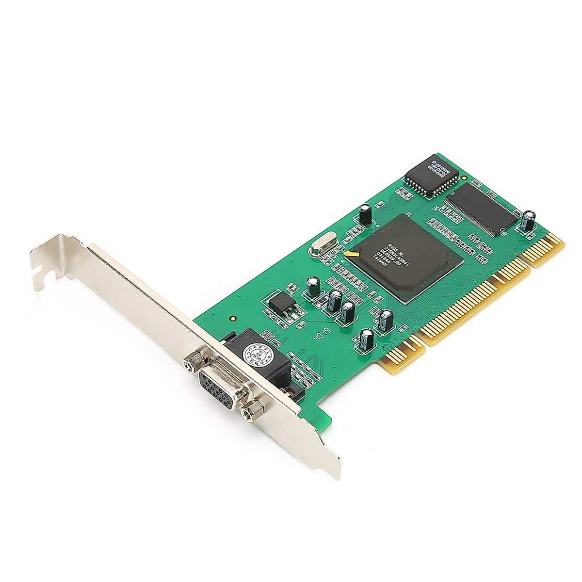 Graphics Card,VGA PCI 8MB 32Bit,Desktop,Computer Accessories,Multi Display,for Rage XL,SDRAM,Metal + Printed Circuit Board,Graphics Video Card,pc Graphics Card