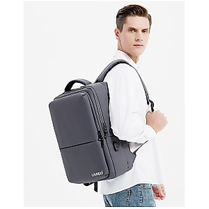 Livreo Backpacks for travelers, backpacks for business negotiations, backpacks for men at work, laptop backpacks, college backpacks.This is a multi-purpose backpack with USB(15.6-inch black)