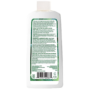 Desert Essence Refreshing Tea Tree Oil Mouthwash - 8 Fl Ounce - Essential Oil of Spearmint - Reduces Plaque Buildup - Complete Oral Care - Refreshing Taste - Vitamin C