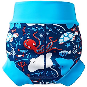 Splash About Happy Nappy Reusable Swim Diaper, Under The Sea, 2-3 Years
