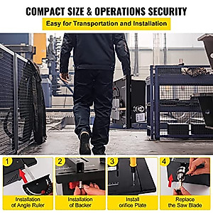 VEVOR Mini Table Saw, 96W Hobby Table Saw for Woodworking, 0-90 Angle Cutting Portable DIY Saw, 7-Level Speed Adjustable Multifunctional Table Saws, 1.3in Cutting Depth Mini Precision Table Saw Item