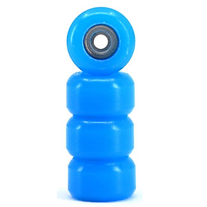 Teak Tuning 32mm Pro Fingerboard Complete - Fully Assembled with Pro Level Components - Pro Shaped Wooden Deck (32x97mm), UltraSpin Bearing Wheels, Prodigy Gen2 Trucks - Cotton Candy