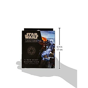 Star Wars: Legion E-Web Heavy Blaster UNIT EXPANSION - Unleash Imperial Firepower! Tabletop Miniatures Strategy Game for Kids & Adults, Ages 14+, 2 Players, 3 Hour Playtime, Made by Atomic Mass Games