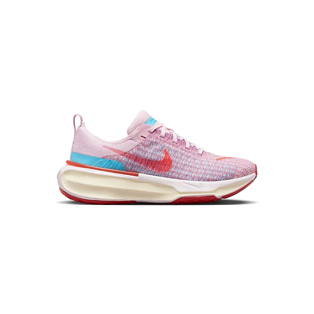 Women's ZOOMX Invincible Run FK 3 - Size 6.5 US - Pink Foam/Bright Crimson