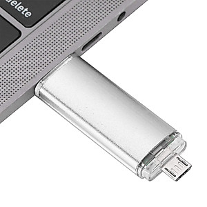 2 in 1 Thumb U Disk USB 2.0 Practical Storing Music Storing Files for Storing Photos Storing Files Storing Music Storing Videos(64GB)