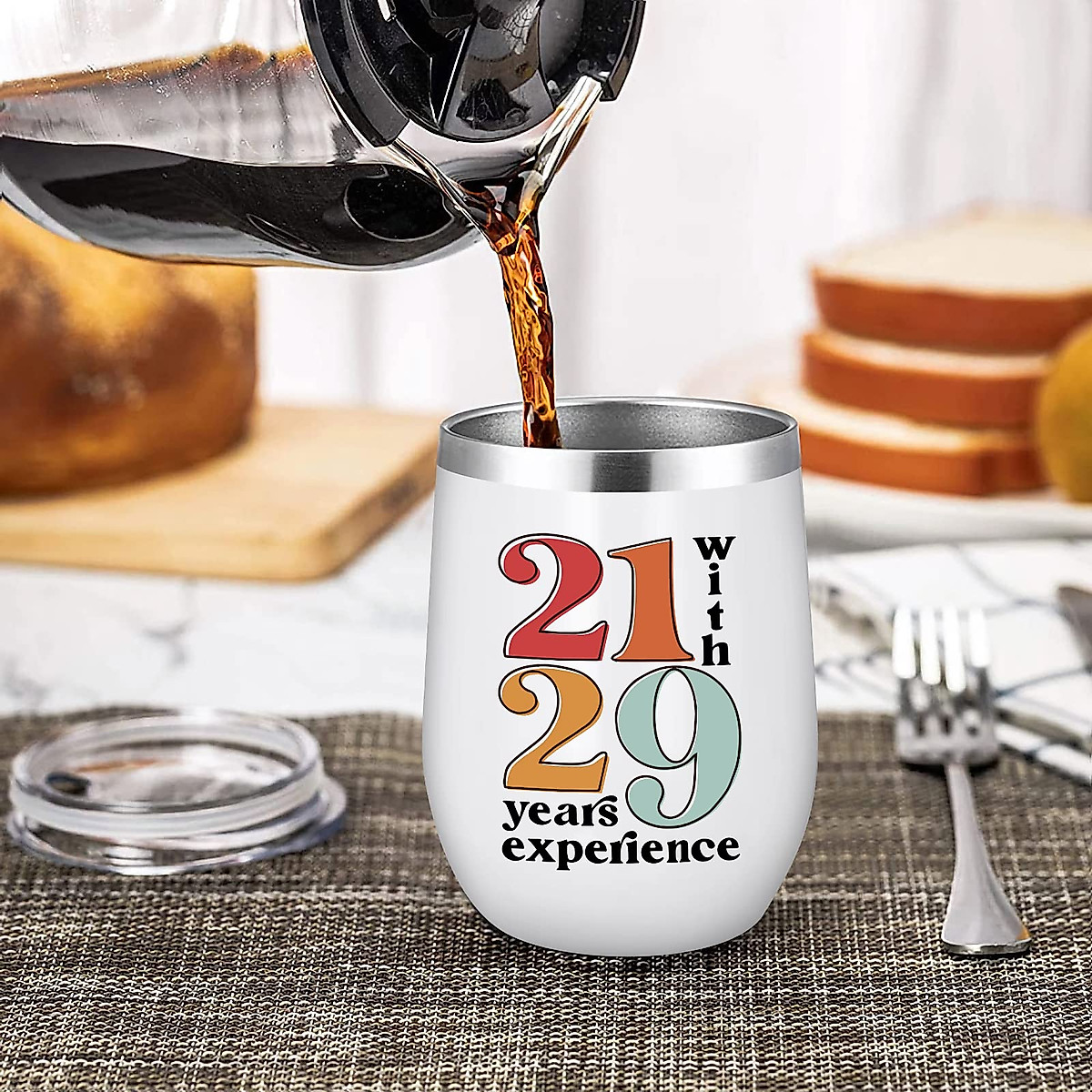 50th Birthday Gifts for Women – Happy 50th Birthday Gifts Wine Tumbler,Turning 50 Year Old Birthday Presents for Mom,Men,Aunt,Sister