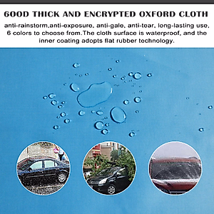 Heavy Duty Carport, Fully Automatic Large Huge Portable Garage, Stainless Steel Material Folding Telescopic Car Tent, Outdoor Car Canopy for Auto,5.9 * 2.5 * 2.45M/19 * 8.2 * 8ft