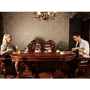 1Set 3 Tier Heavy Duty Metal Cake Stand Handle Fruit Dessert Cupcake Plate Stand Centre Handle Fitttings Round Hardware Rod Holder with Stylus(Silver)