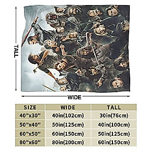 Movie Blanket Ultra Soft Blanket Lightweight Flannel Throw Blanket Air Conditioner Blanket for Bed Couch Living Room Car 50"X40"