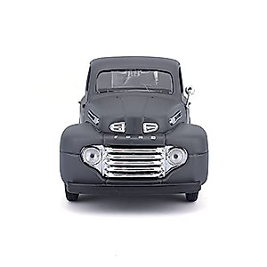 Maisto 1:24 Scale 1948 Ford F-1 Pickup and Harley Davidson 1942 WLA Flathead Diecast Vehicles