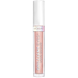 L’Oréal Paris Brilliant Eyes Shimmer Liquid Eye Shadow, Longwearing Lasting Shimmer, Crease Resistant, Flake-Proof, Precision Applicator, Quick Dry, Non-Greasy, Paradise Star, 0.1 oz.