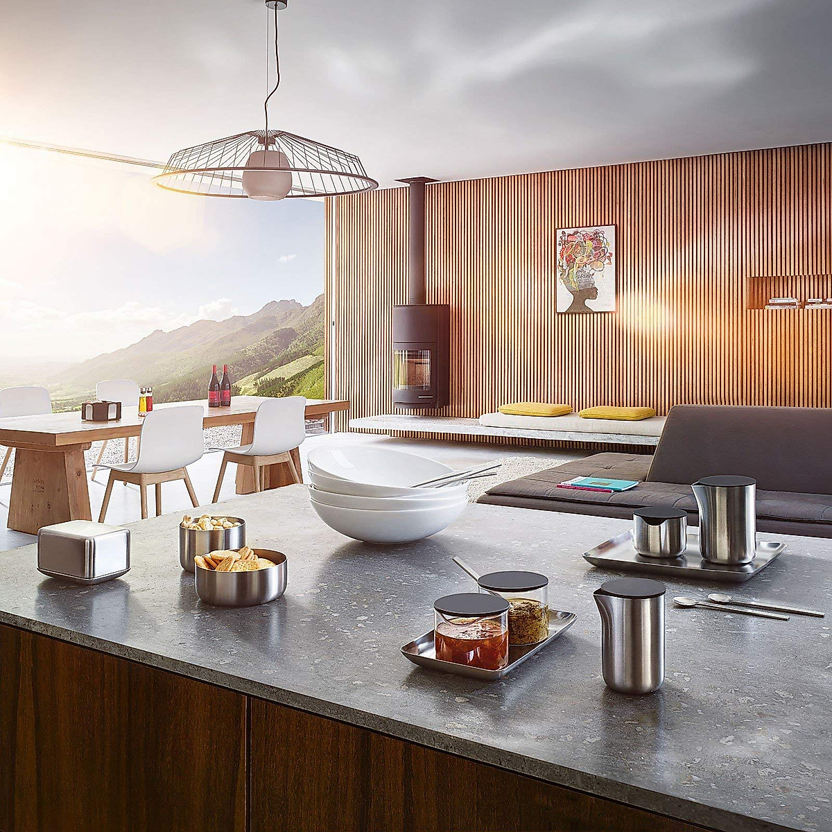 Blomus Basic Butter Dish, Small